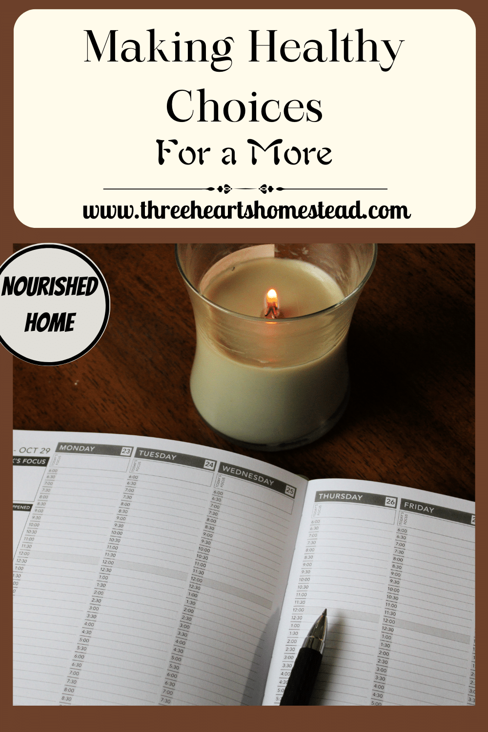 Making Healthy Choices for a More Nourished Home